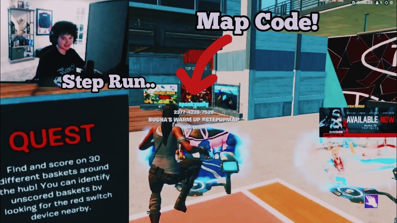 The Map That Bugha uses To be One Of The Best in Fortnite - YouTube