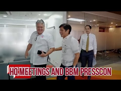 President Bongbong Marcos PRESSCON AND HQ MEETINGS WITH CONGRESSMAN ...