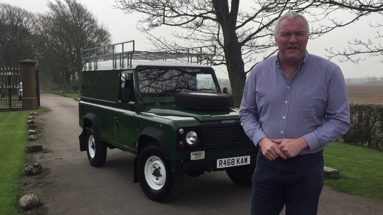Land Rover Defender 110 utility - YouTube