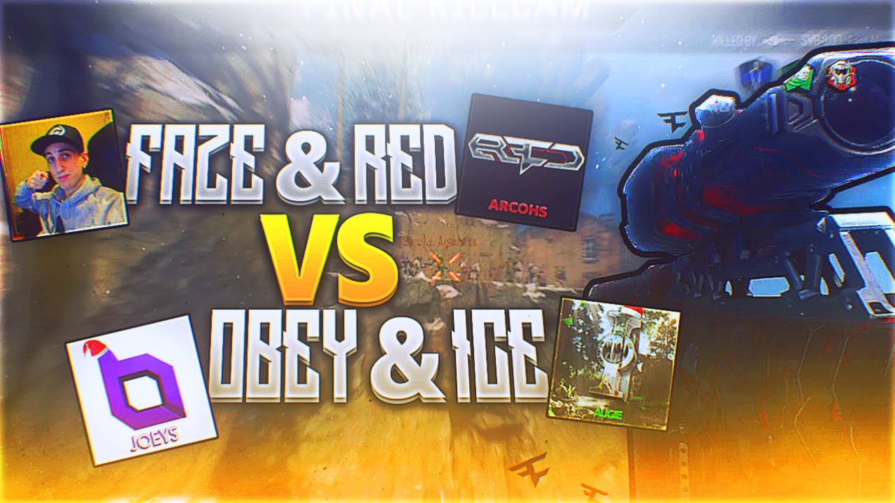 FaZe & Red VS Obey & Ice! - YouTube
