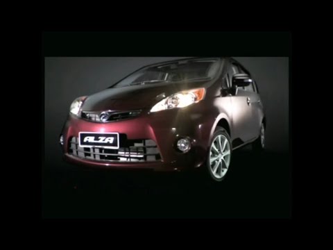 Perodua Alza product video information in 2009