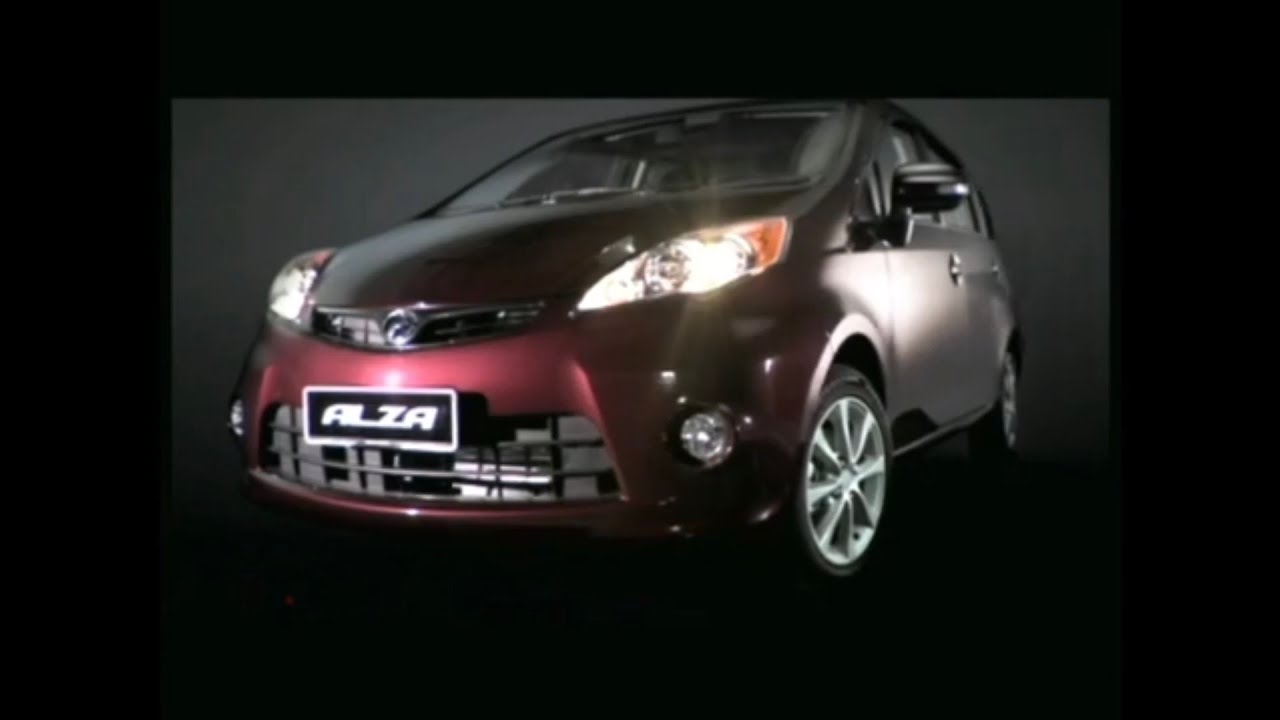 Perodua Alza product video information in 2009 - YouTube