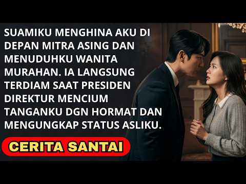 SUAMI TUDUH AKU WANITA PANGGILAN...DIA TERDIAM SAAT DIREKTUR UMUMKAN JABATANKU YANG SEBENARNYA!