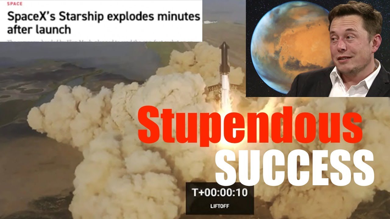 Elon Musk's SpaceX Launch Blew up -- Fireworks + GIANT Success, White ...