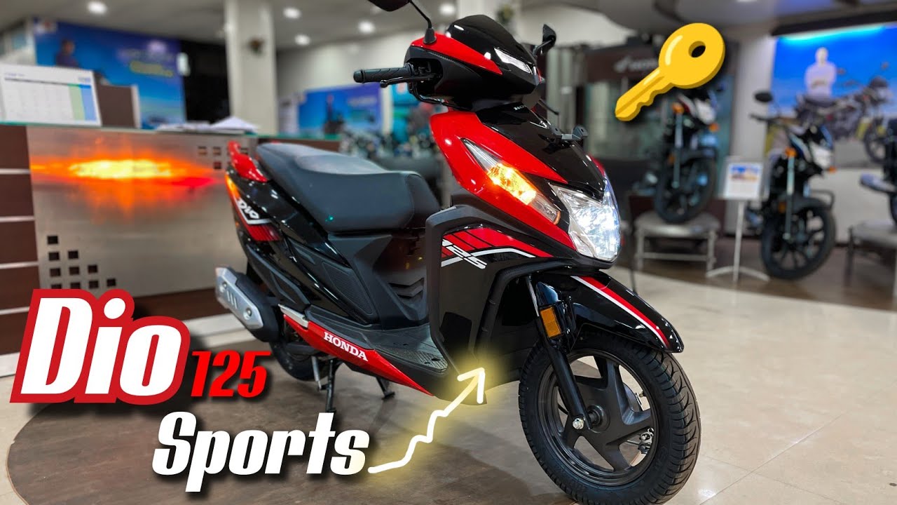 Honda Dio 125 Sports🔥🔥🔥 | Dio125 Normal key🔑 varient | Harsh verma ...