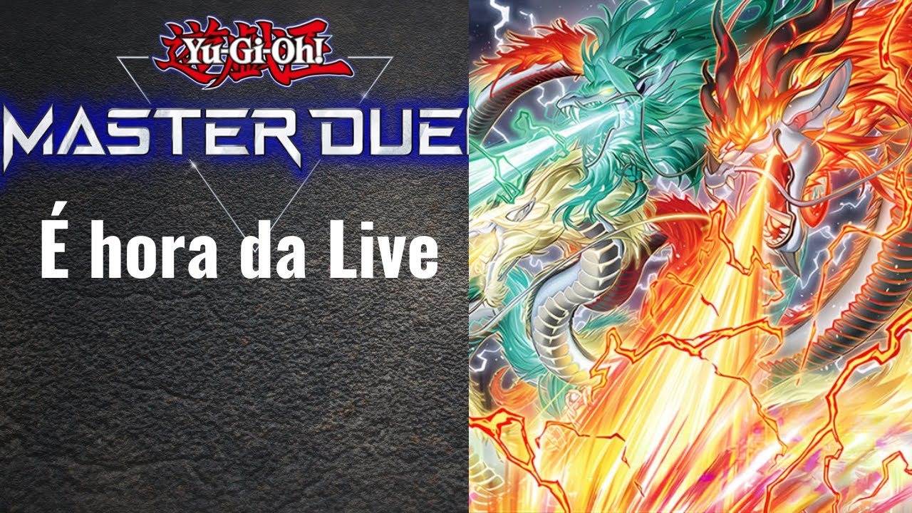 Live Yu-Gi-Oh Master Duel (É hora da Live) - YouTube