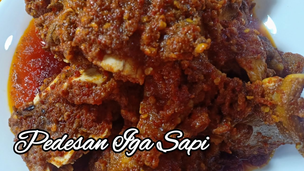 Pedesan Iga Sapi || bumbunya meresap sampai ketulang - YouTube