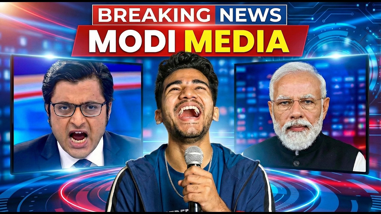 Arnab Goswami Roast | Godi Media | Stand Up Comedy - YouTube