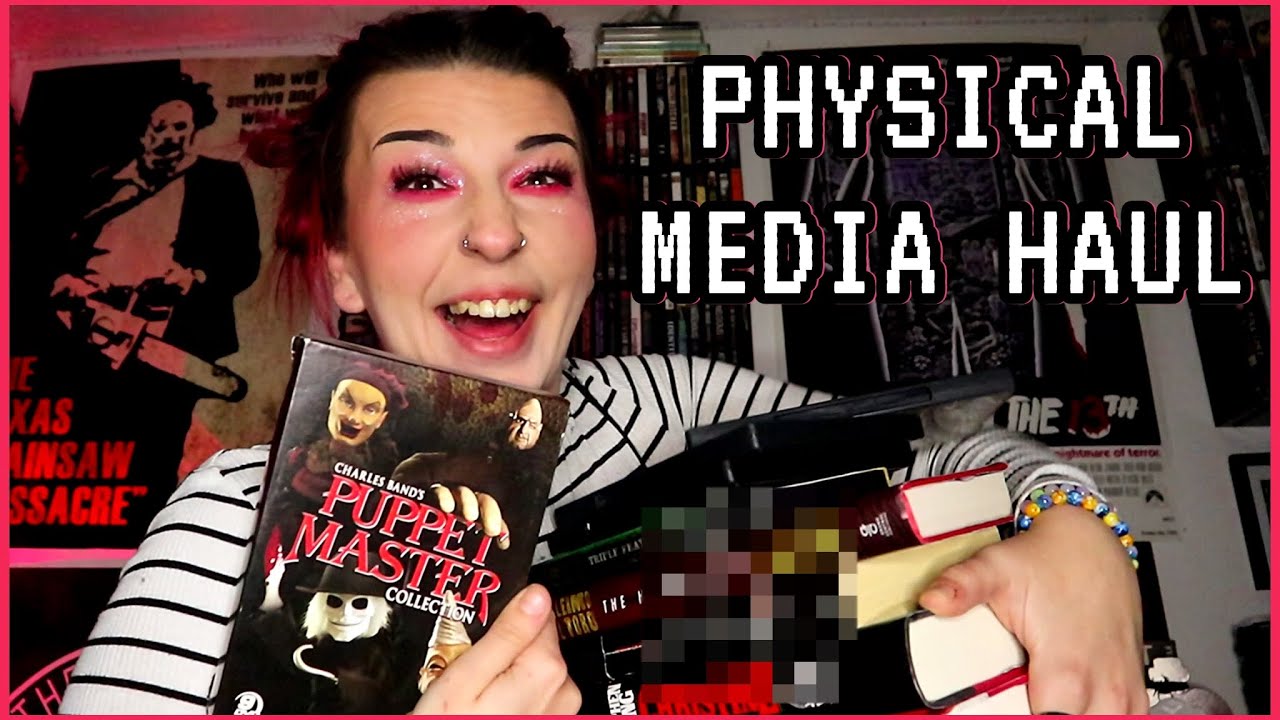 STEPHEN KING, PUPPET MASTER & MORE | HORROR PHYSICAL MEDIA HAUL - YouTube