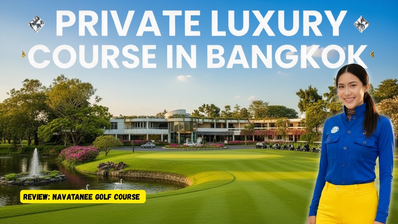 Private Golf Course Experience in Bangkok Thailand 🇹🇭 Navatanee Golf ...