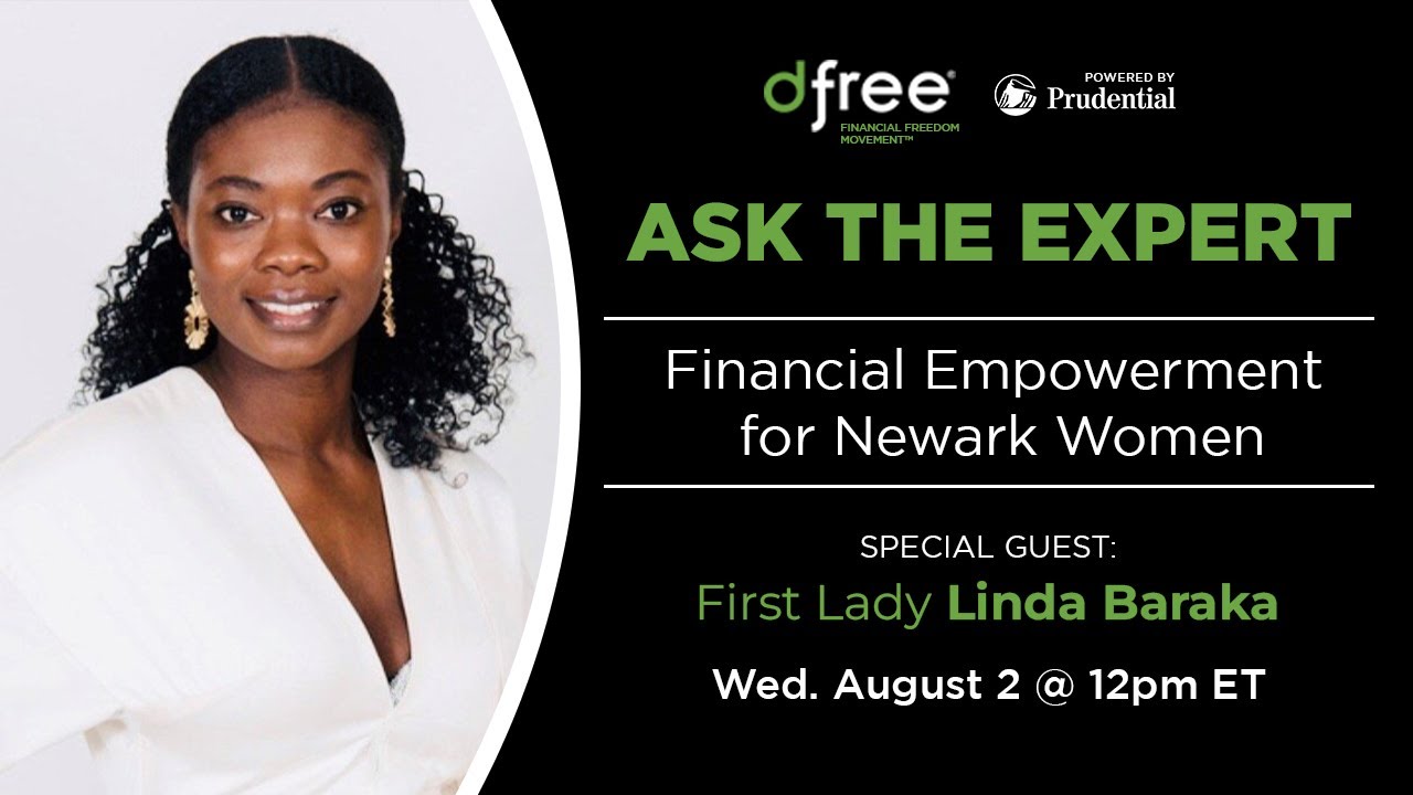 #AskTheExpert - First Lady Linda Baraka - Financial Empowerment for Women of Newark - YouTube