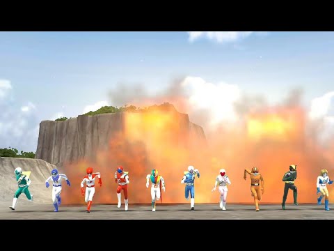 Super Sentai Legend Wars: JAKQ + Battle Fever J (Cross Over Movie Part ...