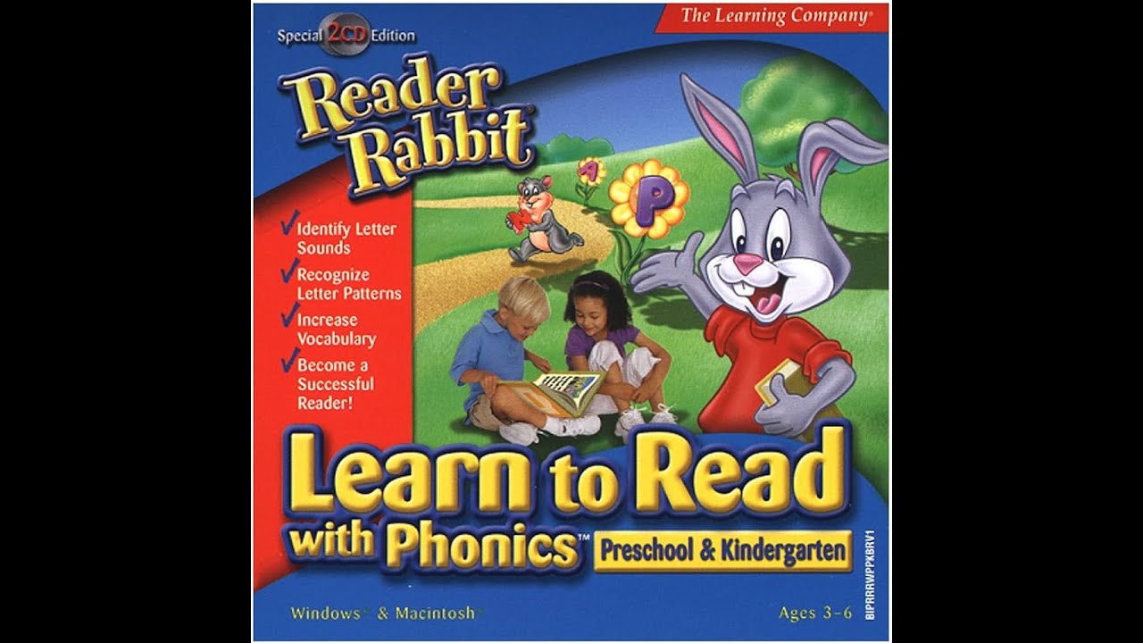 Reader Rabbit Learn to Read with Phonics Preschool & Kindergarten P1 ...