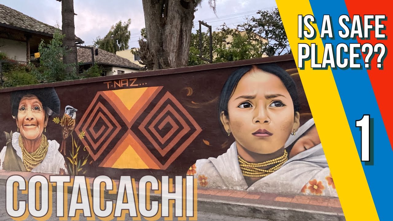 Cotacachi in Ecuador the best place to buy leather things... You don't want to leave this town ...