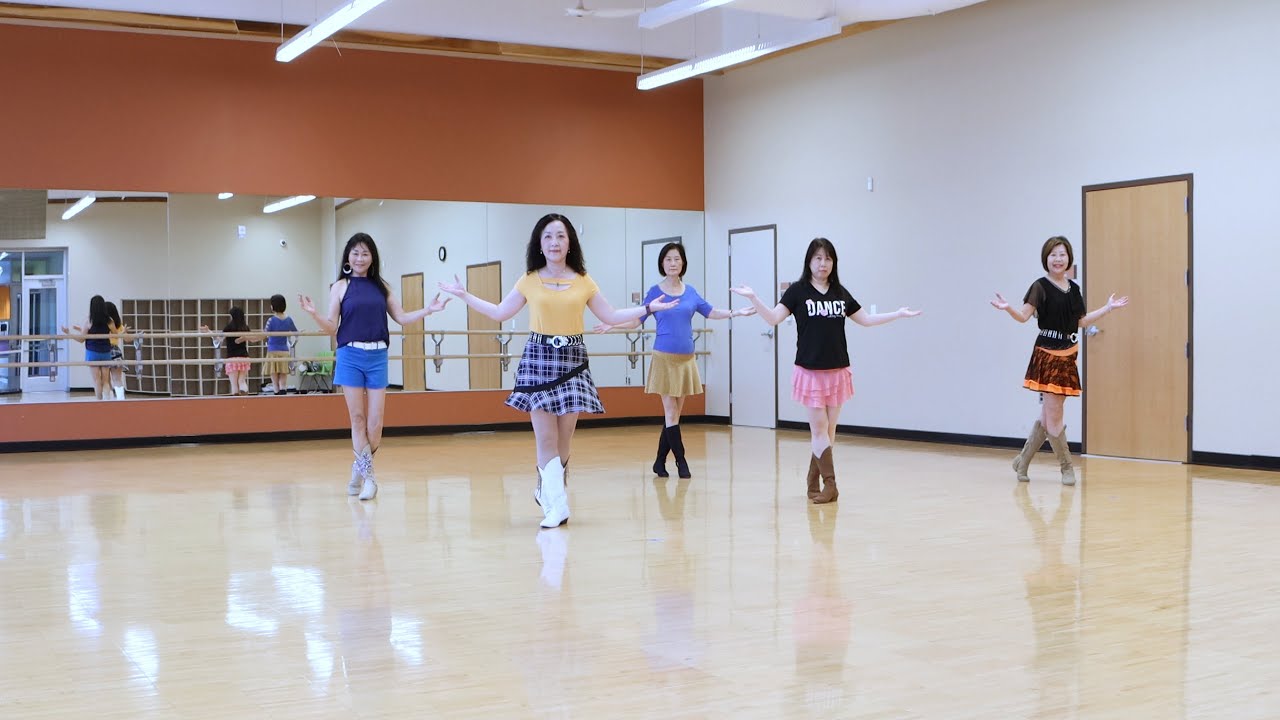 Wild World - Line Dance (Dance & Teach) - YouTube