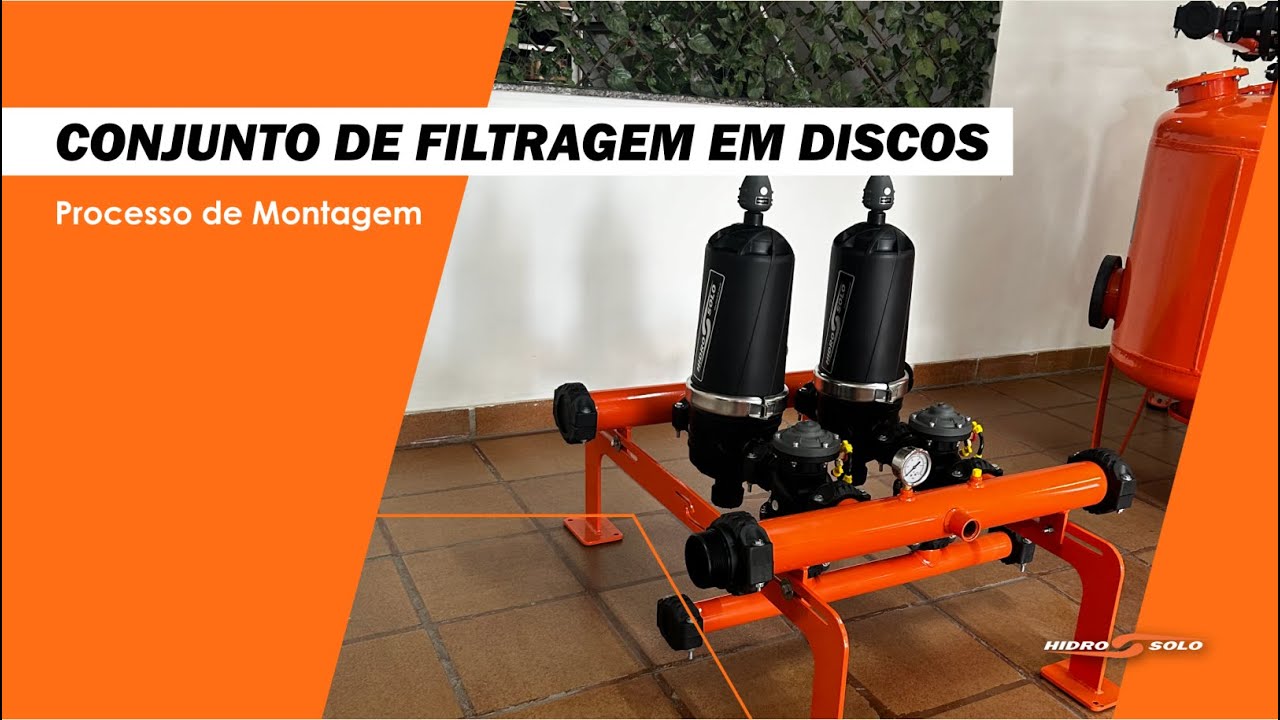 Conjuntos de Filtragem em Discos - Montagem do Equipamento - YouTube
