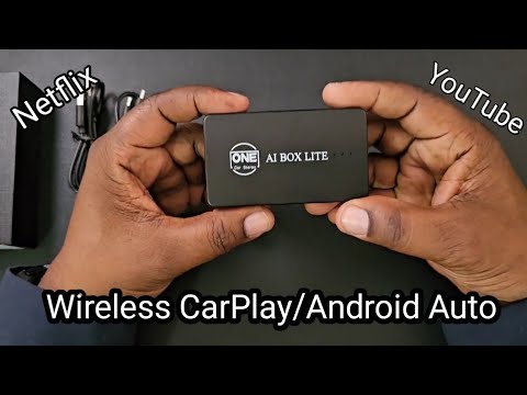 ONE CAR STEREO AI BOX LITE Unboxing and Demo(Wireless Apple CarPlay ...