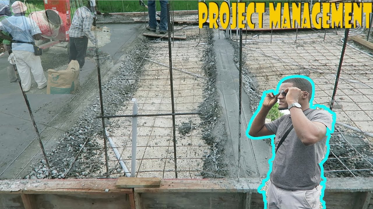 Building Your Own House (Casting Floor Slab + Block Works) - YouTube