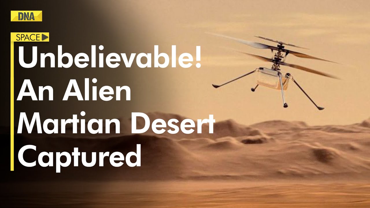 NASA Releases Footage Of Mars Helicopter Flying Over An Alien Desert ...