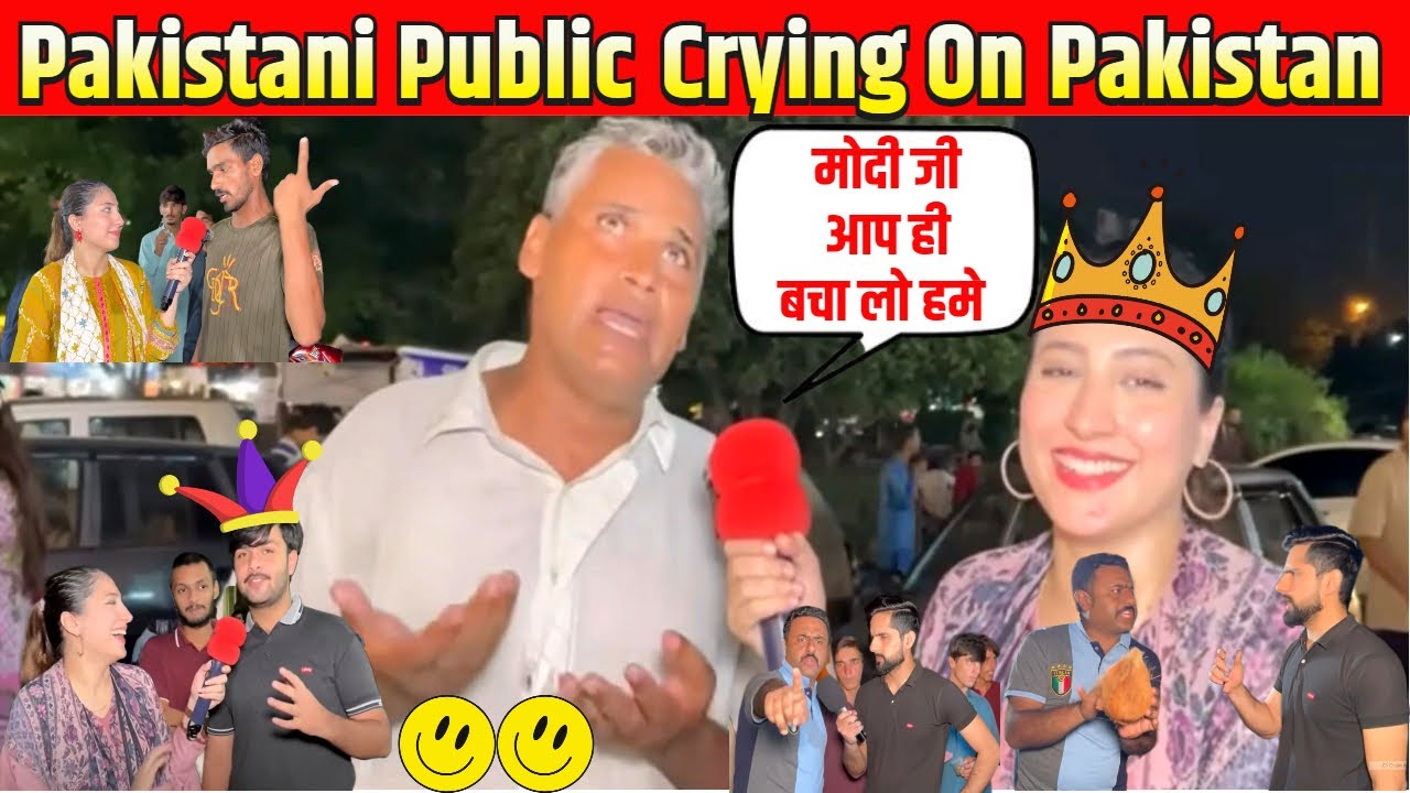 Pakistani Public 😁Crying😁 On Pakistan | Pakistan Public Reaction ...