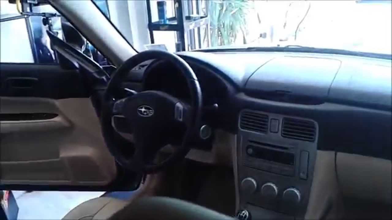 SUBARU FORESTER AWD Interior Detailing - YouTube