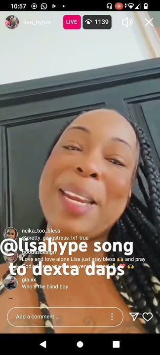 Lisa hype song to dexta daps. - YouTube