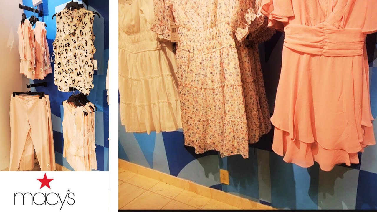Macys new designer women's spring and summer clothes - YouTube