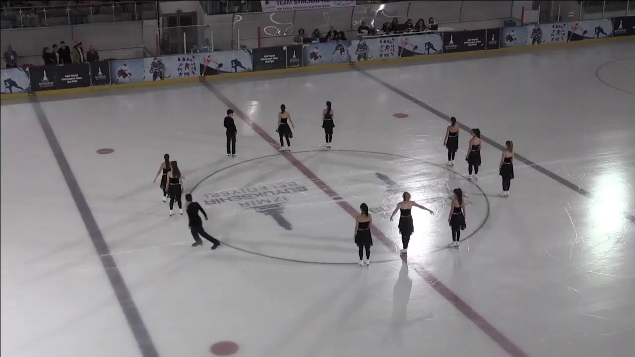 Senkronize Buz Pateni Yarışması / 26 - 28 Nisan 2019 - İzmir - YouTube