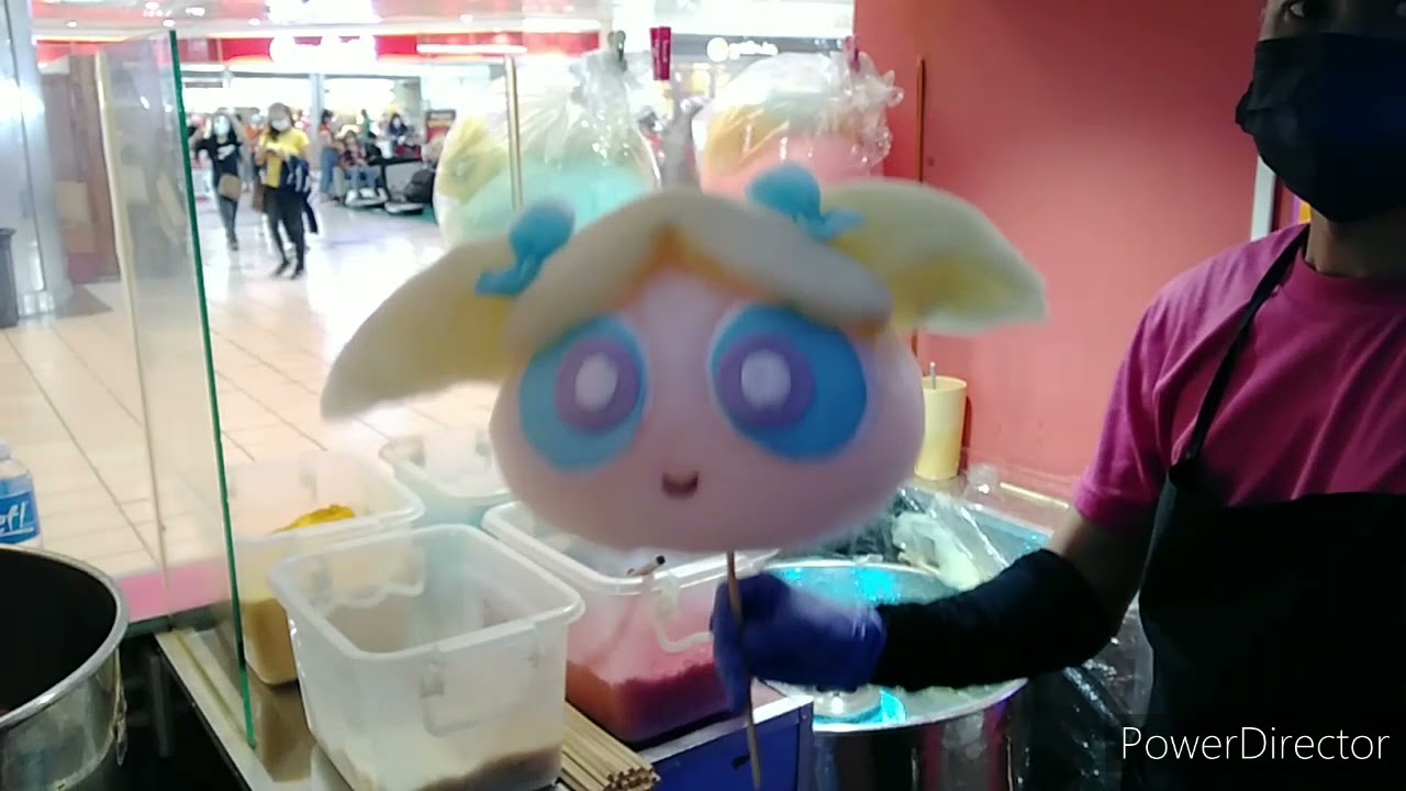 COTTON CANDY ART / powerpuff girls bubbles and blossom. Philippine ...