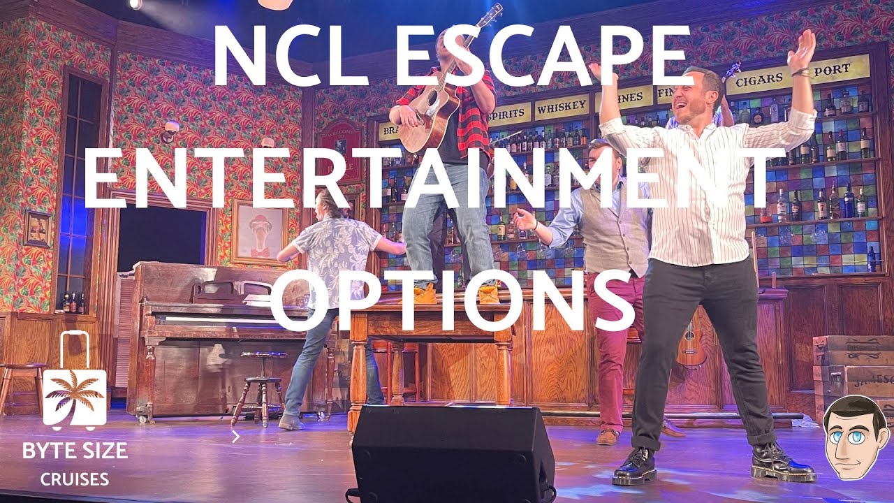 Entertainment and Activities on NCL Escape - #nclescape #ncl #cruising ...