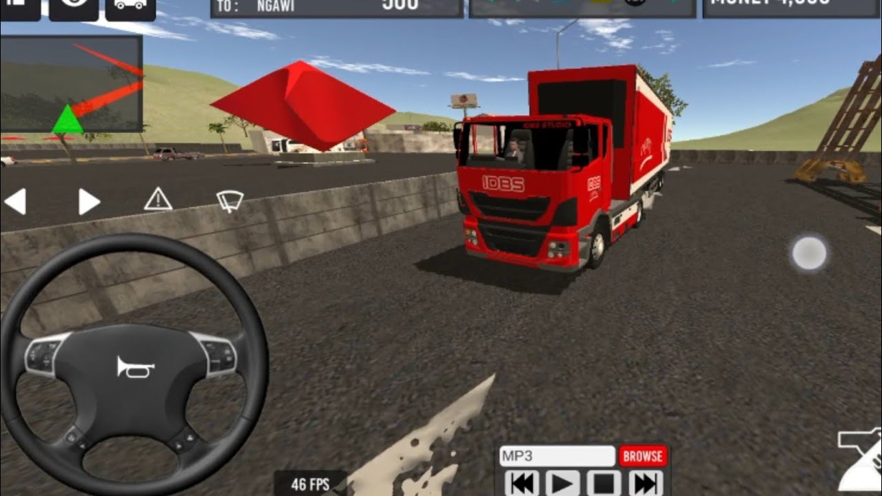 IDBS Truck Trailer Game l IDBS Truck Simulator 3D Game Android Gameplay ...