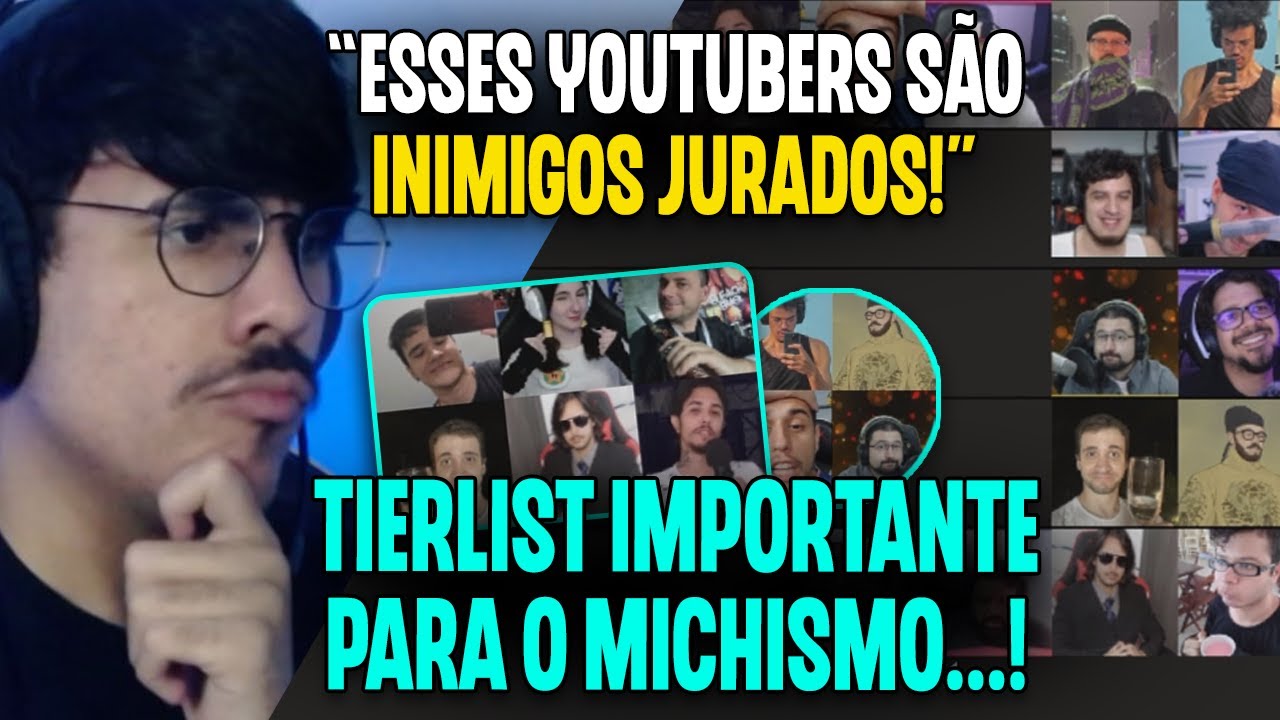 MICHI FAZENDO TIERLIST DE YOUTUBER QUE ASSISTE EM LIVE | Cortes do ...