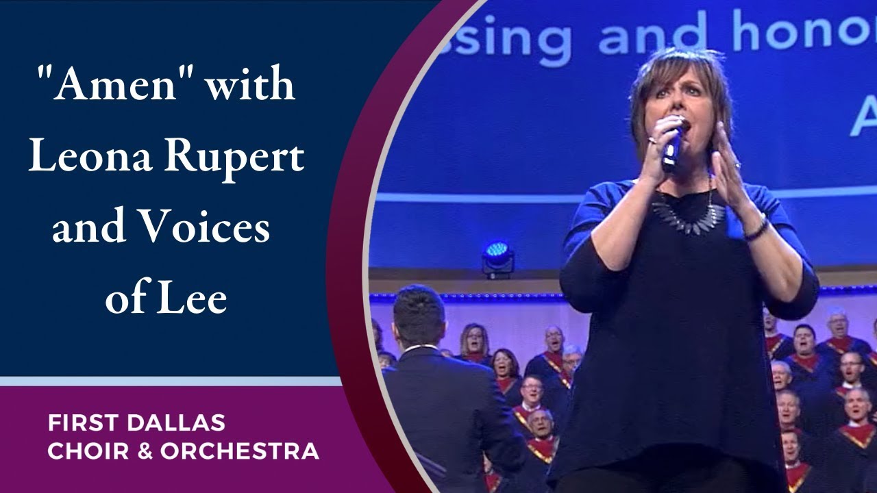 "Amen" with Leona Rupert and Voices of Lee | December 1, 2019 - YouTube