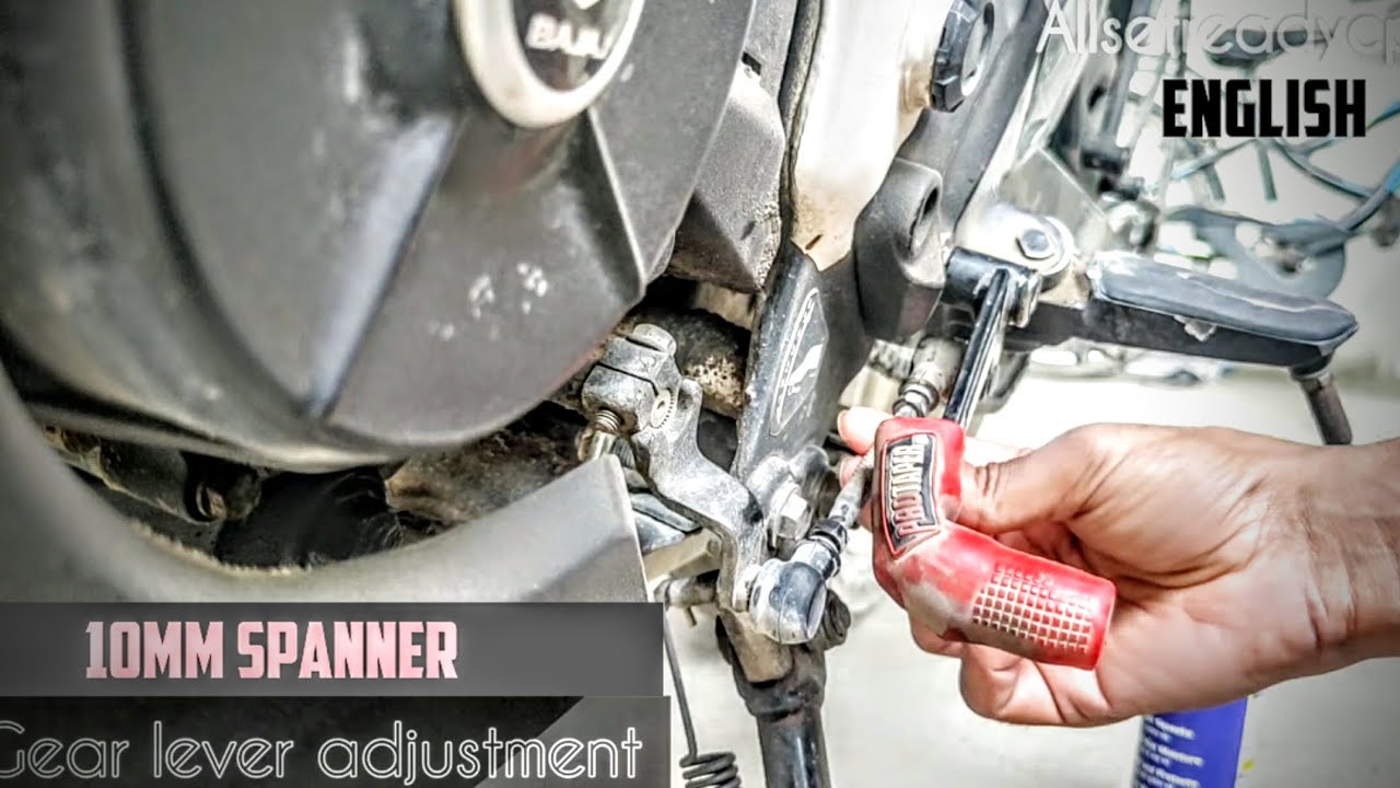 Fix Hard Gear Shifting on Bike | Gear Lever Adjustment Guide - YouTube