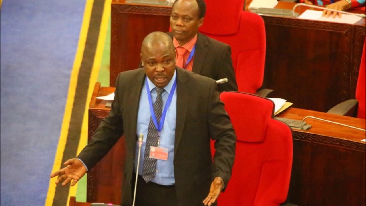 JOHN HECHE AWAWASHIA MOTO MAWAZIRI WA MAGUFULI BUNGENI - YouTube