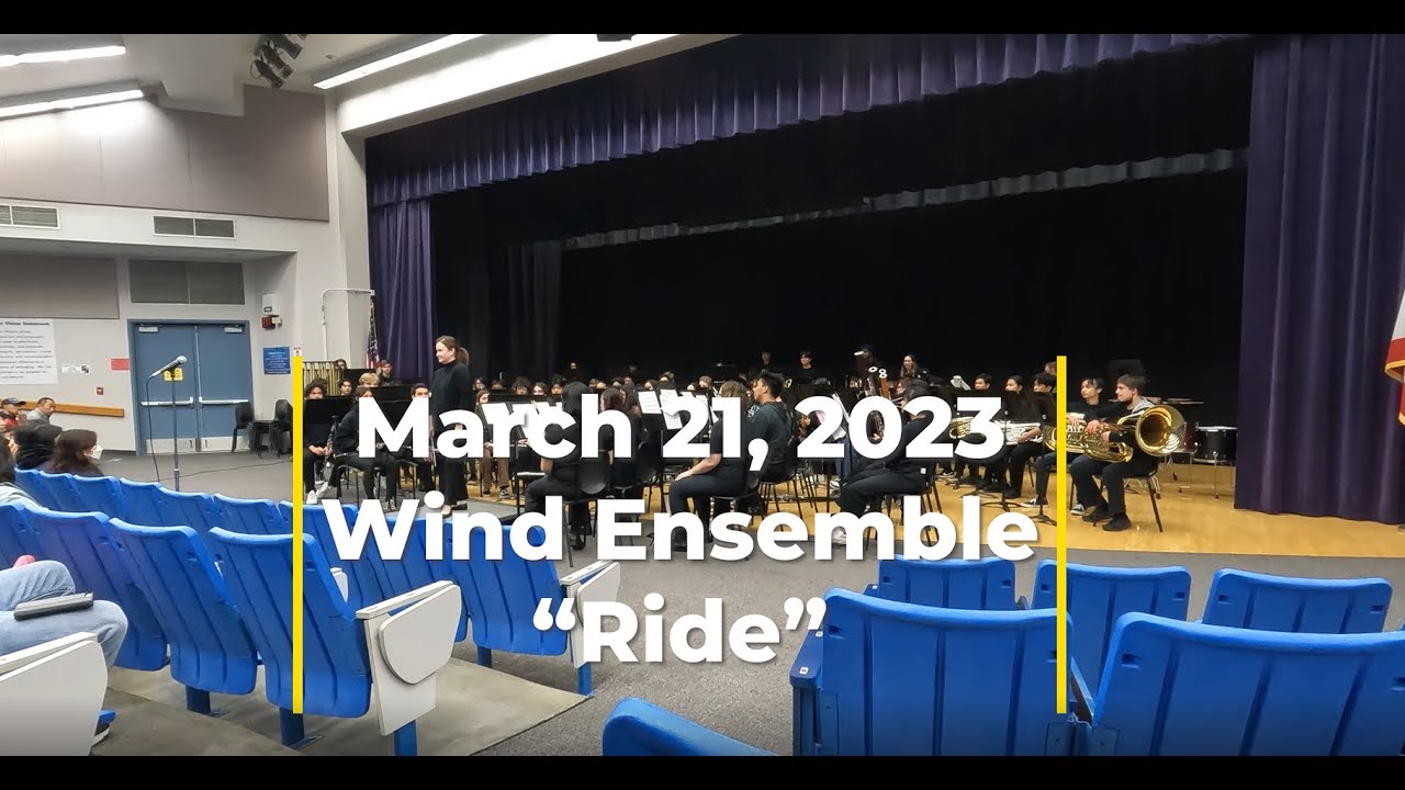 MMHS Wind Ensemble - "Ride" - YouTube