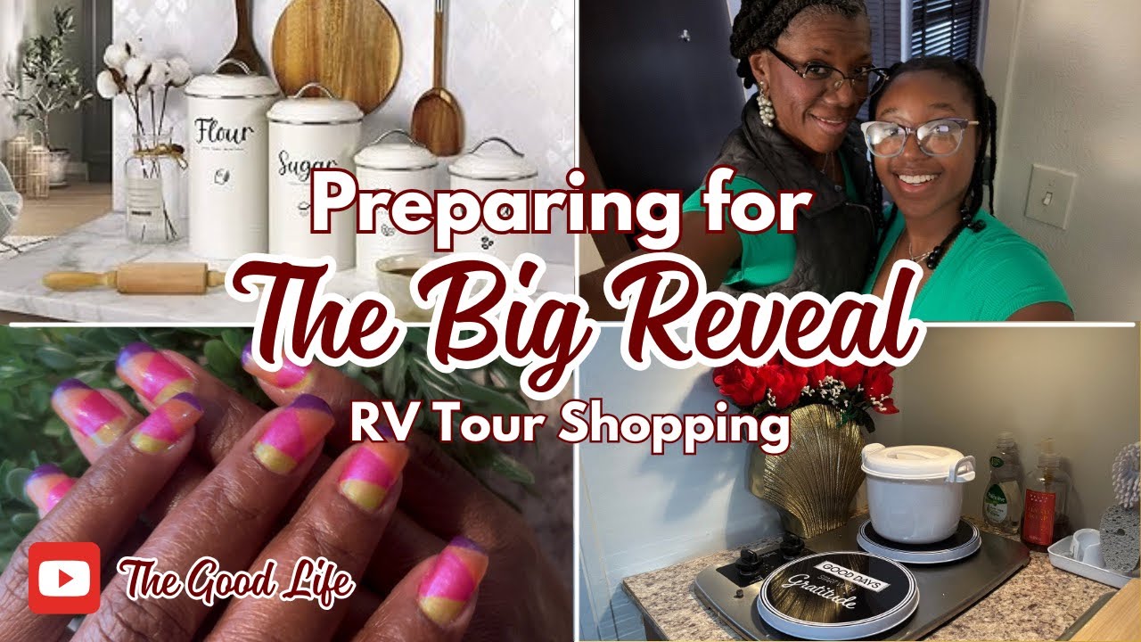 RV Life: Preparing for the BIG REVEAL! | Spring Nail Design - YouTube