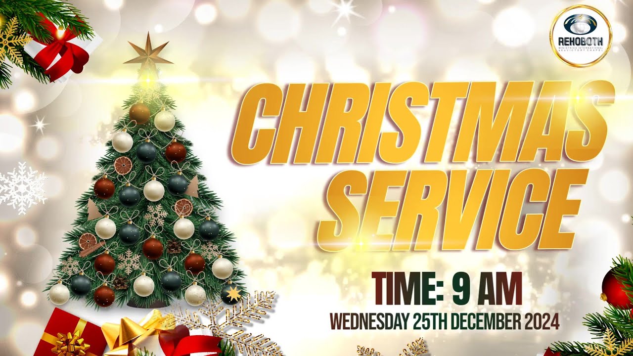 Christmas Carol and Celebration Service || December 25th, 2024 ...