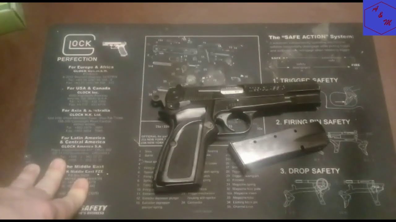Pistola FM M95, calibre 9 x 19 mm. - YouTube