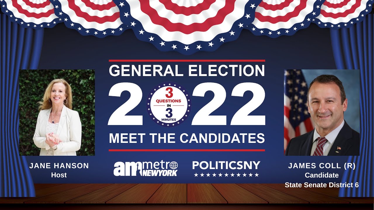 Meet the Candidates: General Election | James Coll, State Senate ...