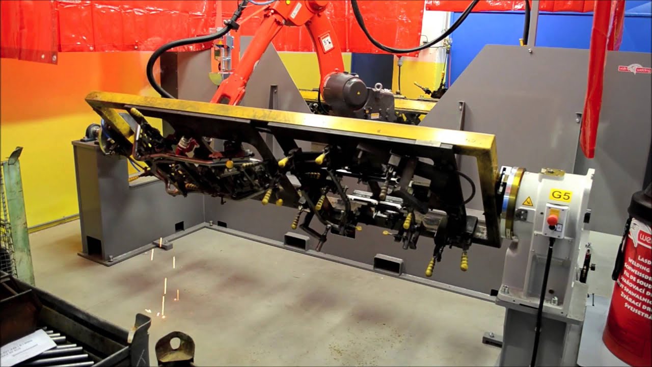 Production of frames of seats for buses - YouTube