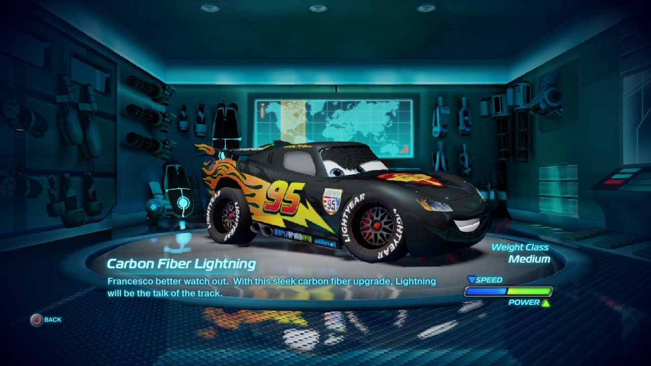 Cars 2 PS3 - Carbon Fiber Lightning Gameplay (RPCS3) - YouTube