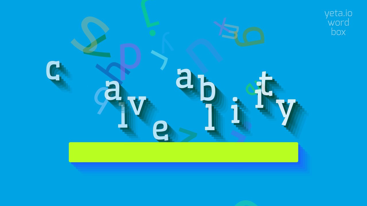 How to say "cleavability"! (High Quality Voices) - YouTube