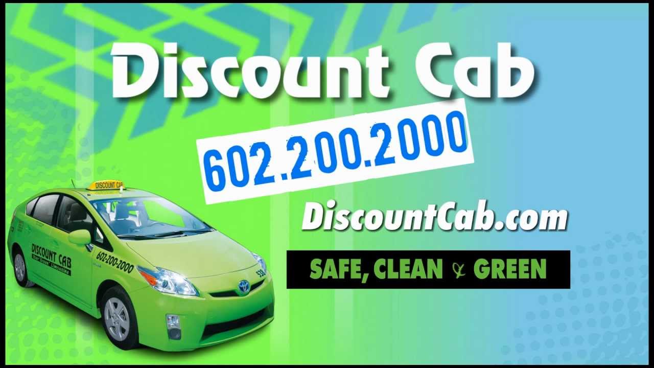 Discount Cab - Safe Clean & Green - YouTube