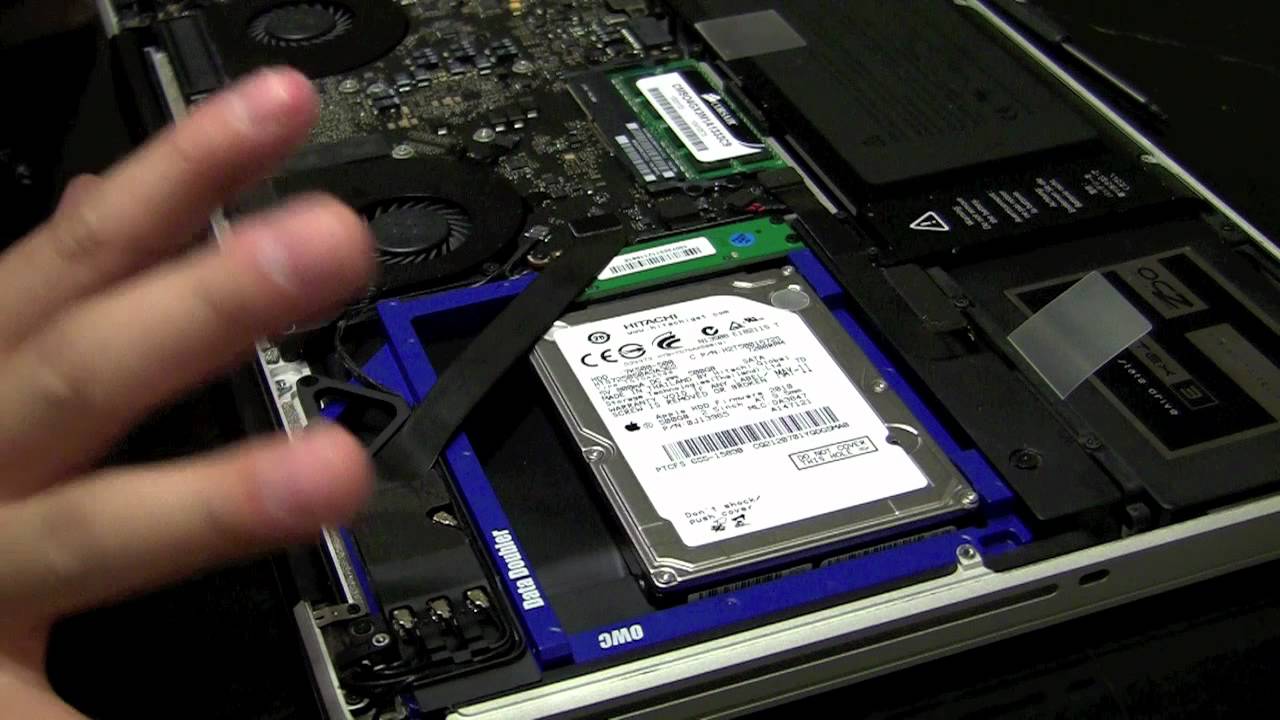 Tutorial : Installation of OWC Data Doubler ( Dual Drives Inside ...