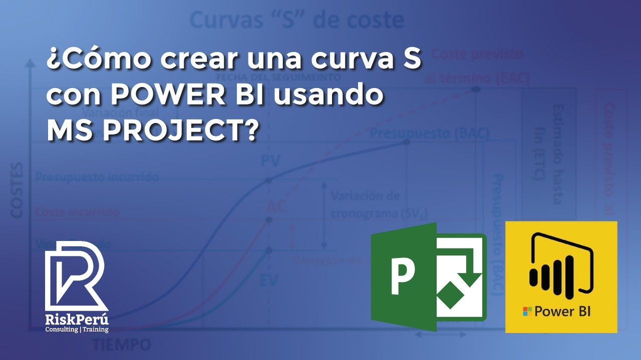 COMO CREAR UNA CURVA S CON POWER BI USANDO MS PROJECT - YouTube