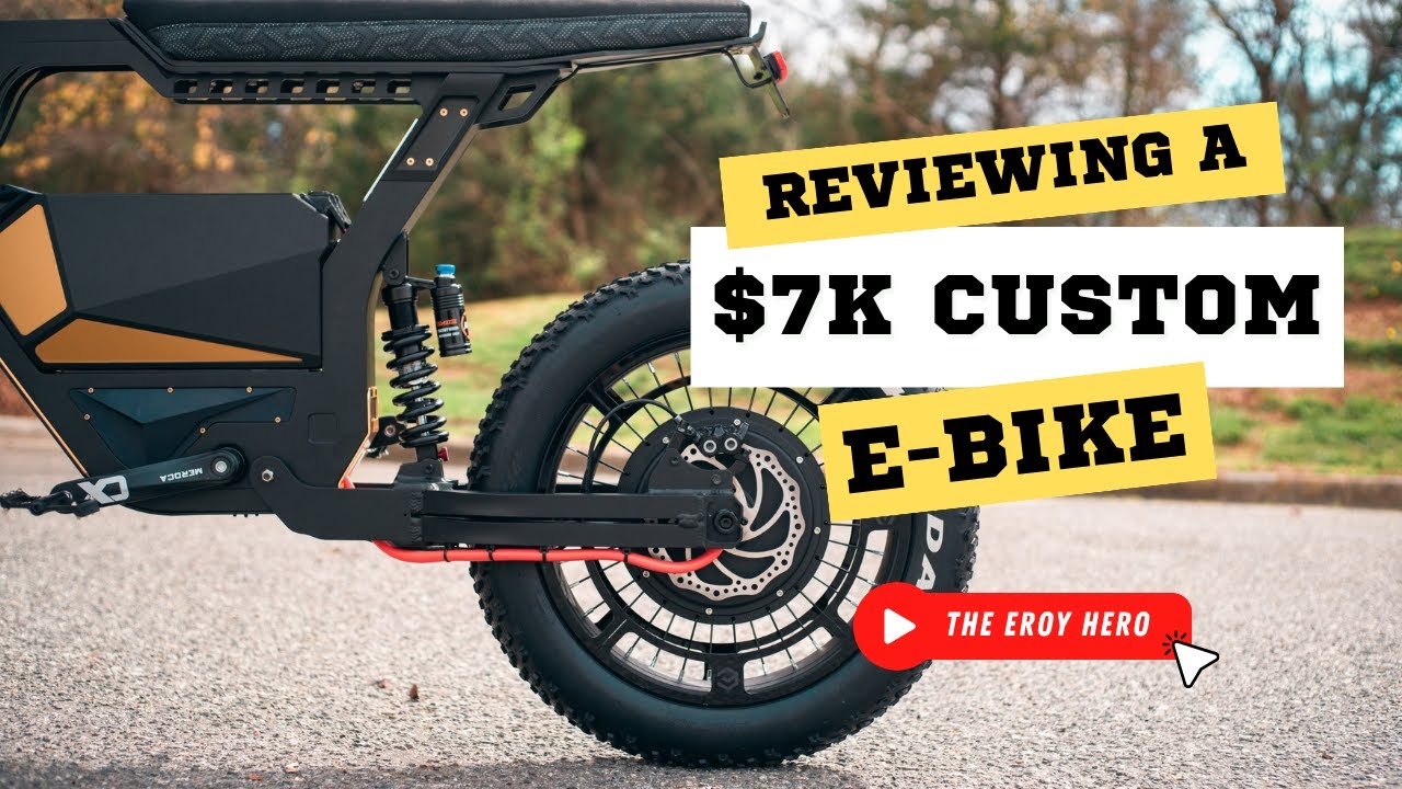 Reviewing a $7,000 Custom, Luxury E-Bike (EROY Arc Hero) - YouTube