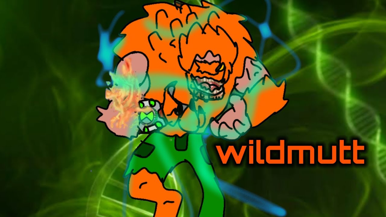 Ben 10 wildmutt transformation animatiom - YouTube