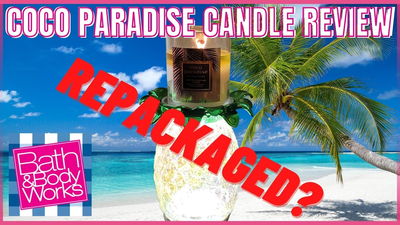 Bath & Body Works | REPACKGED OF THE PERFECT SUMMER CANDLE |COCO ...