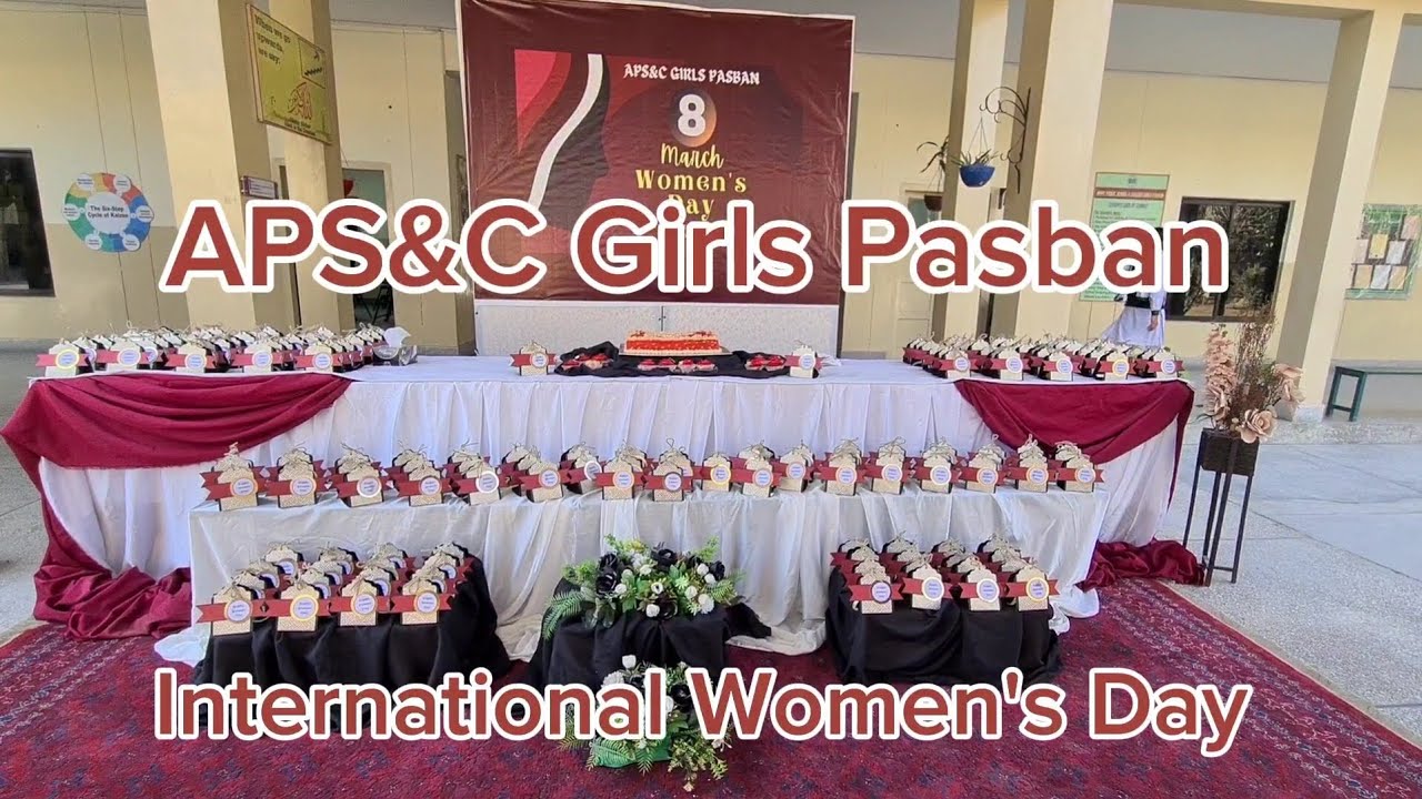 International Women's Day - APS&C Girls Pasban - YouTube